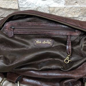 Kate Landry | Bags | Kate Landry Bag Handbag Brown Leather Satchel ...